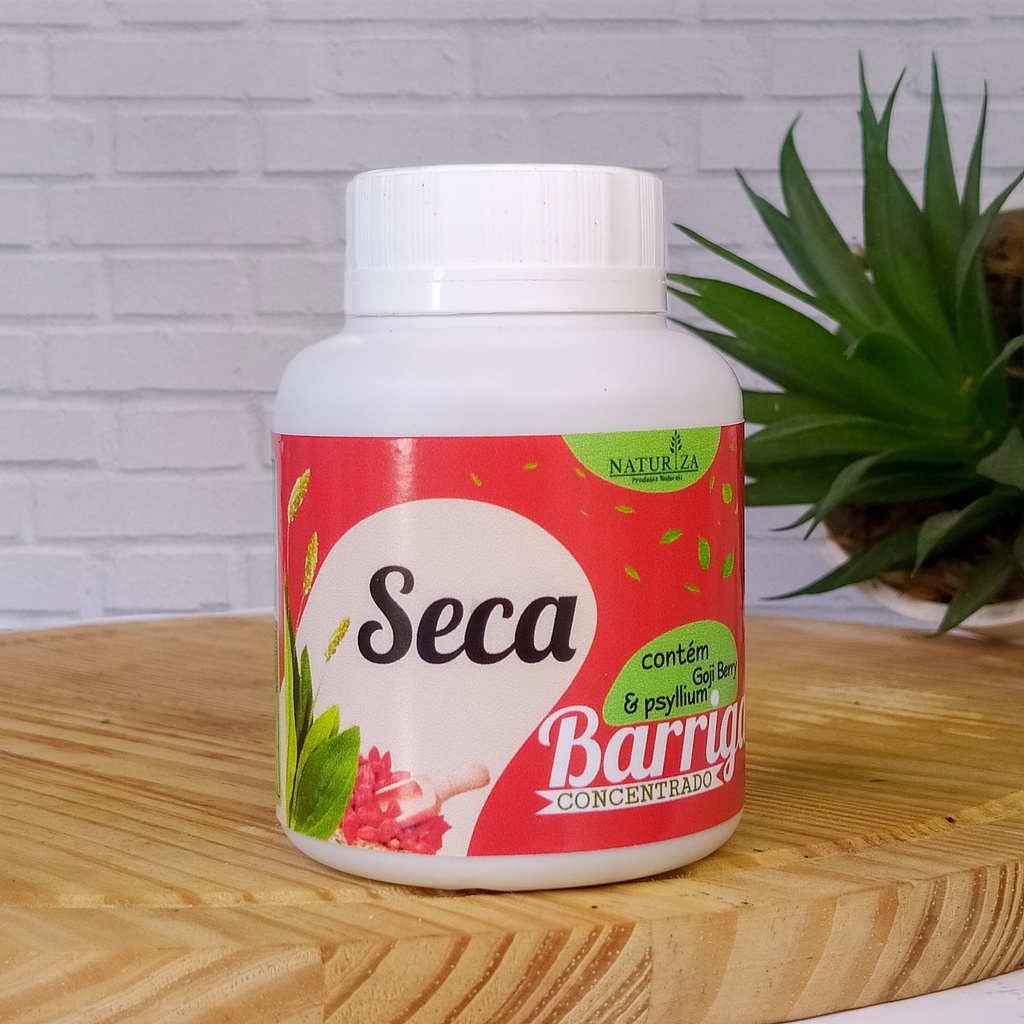 Seca Barriga CONCENTRADO com Goji Berry & Psyllium Emagrecedor Soltar ...