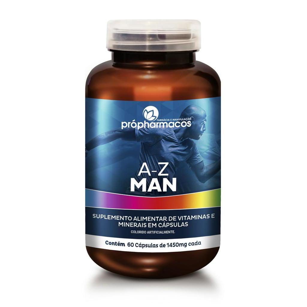 Vitamina - A-Z MAN 60 Capsulas Homem | Shopee Brasil