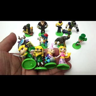A Lenda De Zelda Link Action Figure Spirit Tracks Miniaturas Hyrule ...