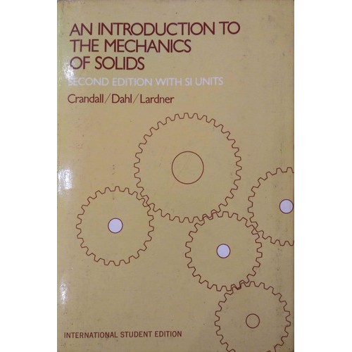 An Introduction To The Mechanics Of Solids: Second Edition W | Shopee ...