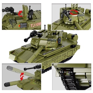 Lego Compatível Com O Militar WW2 99A/M1A2/Merkava Tanque De Batalha Principal/Tigre Blocos De ...