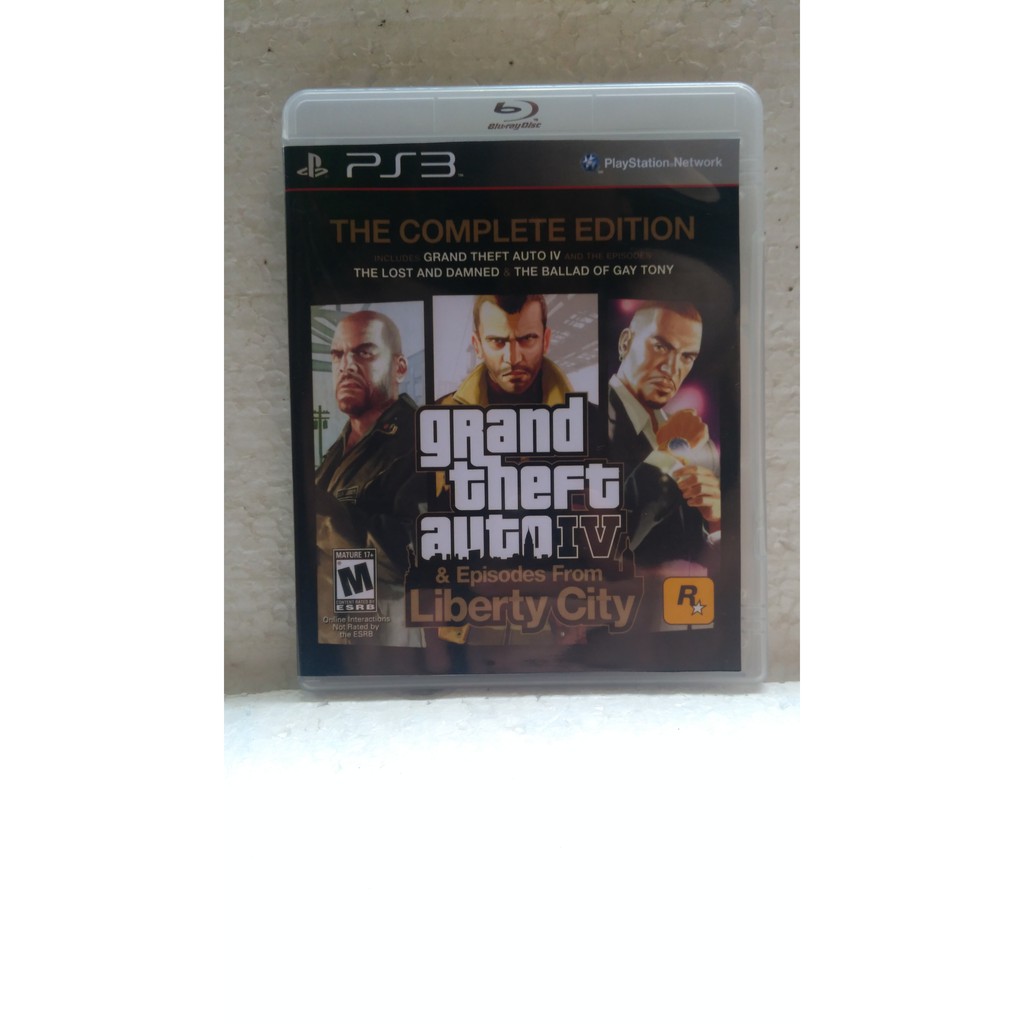 PS3-GTA IV the complete editon (Grand theft auto IV) (Requer HEN ...
