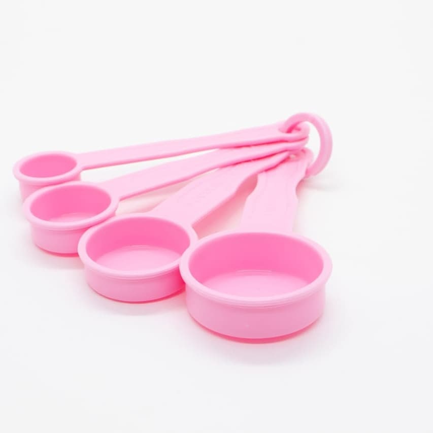 Colher de medida Solrac 4 pçs | Shopee Brasil