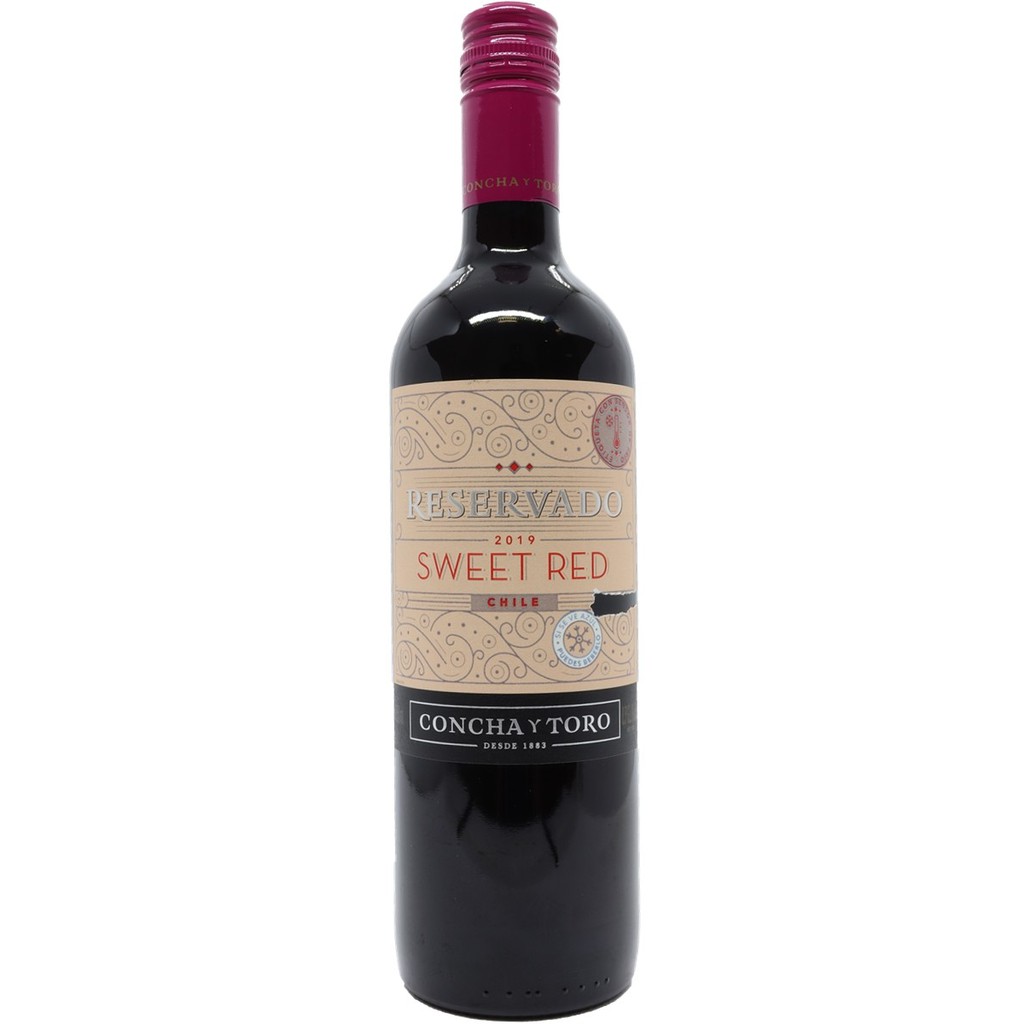 VINHO CONCHA Y TORO RESERVADO SWEET RED 750ML | Shopee Brasil