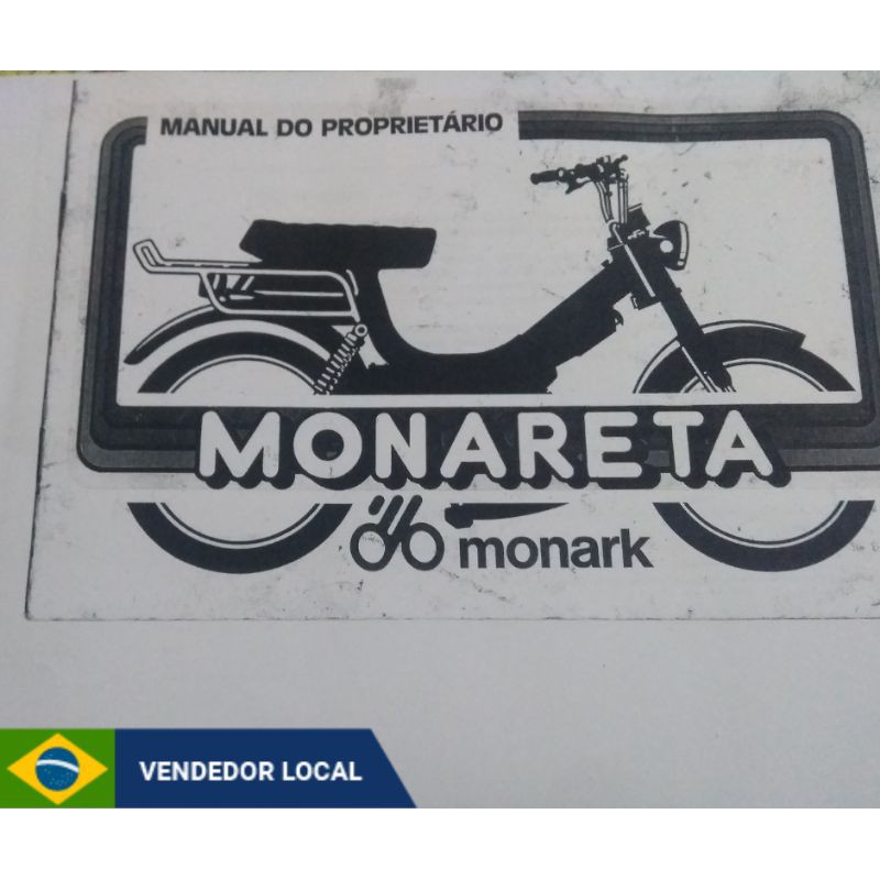 MANUAL DO PROPRIETÁRIO MONARETA (CÓPIA IMPRESSA) | Shopee Brasil