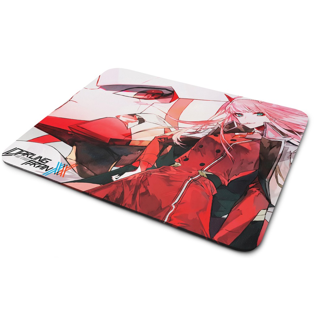 Mousepad Gamer Darling In The Franxx Zero Two Anime | Shopee Brasil