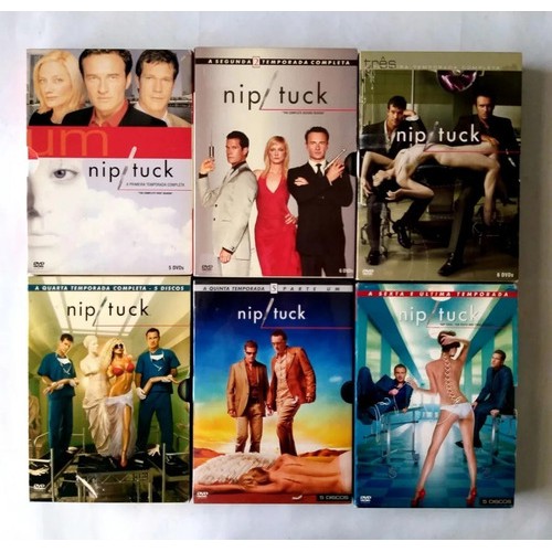 Colecao Nip Tuck 1 2 3 4 5 6 Temporada Completa Dvd Original | Shopee Brasil