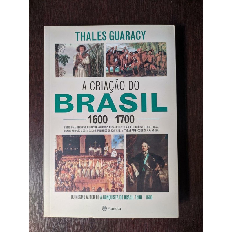 Livro A Criação do Brasil (1600-1700) | Shopee Brasil