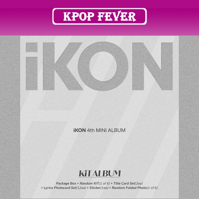 IKON - FLASHBACK [KIT ver.] (4th Mini Album) | Shopee Brasil