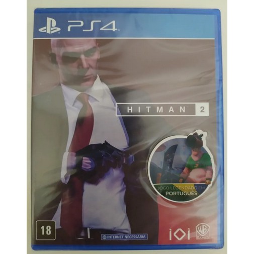 Hitman 2 Ps4 Playstation 4 Português Lacrado Pronta Entrega | Shopee Brasil