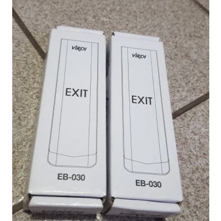 Botoeira Saída Virdi Eb-030 - controle de acesso. | Shopee Brasil