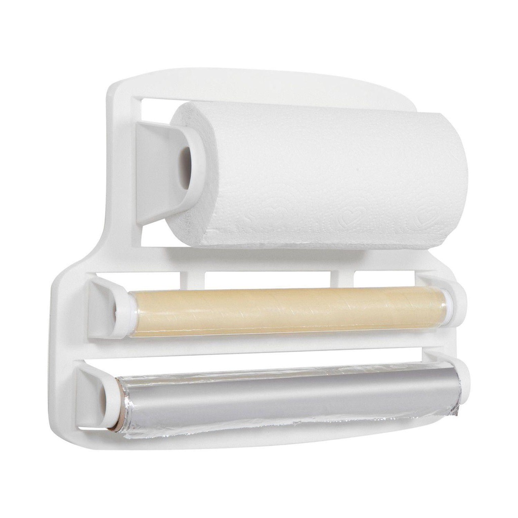 Porta Rolo de Papel Triplo Arthi de Parede - Escorrega o Preço