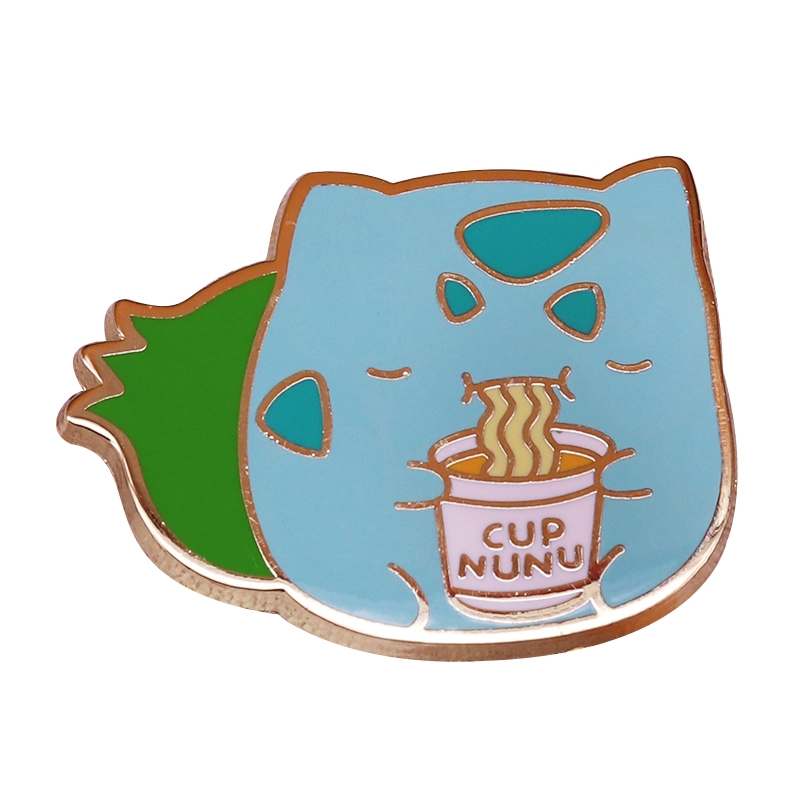 Bulbasaur Copa Nunu Broche Ramen Pokebean Jaqueta Jeans Super Fofo ...