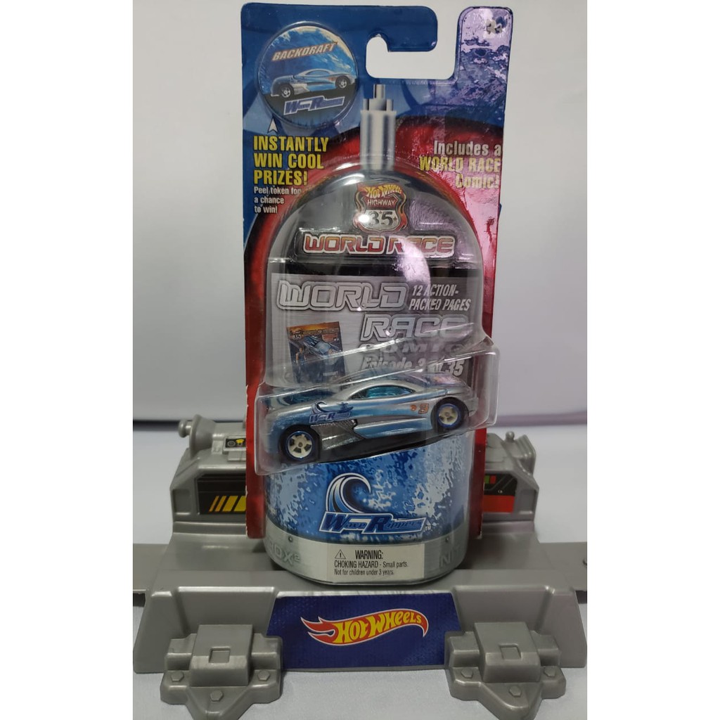 Hot Wheels Highway 35 World Race - Wave Rippers Backdraft | Shopee Brasil