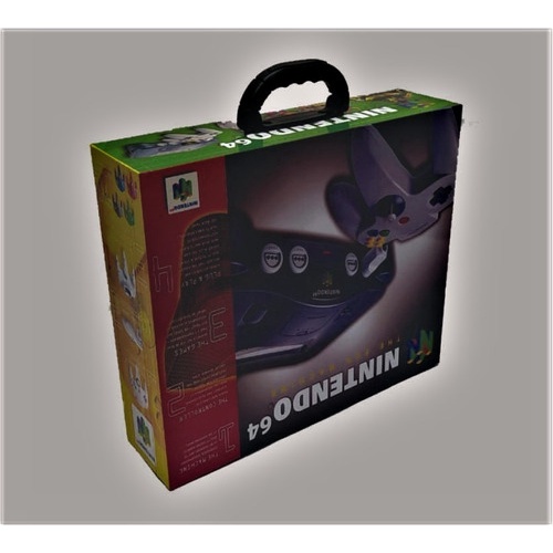 Caixa Nintendo 64 com Divisória em MDF e Alça | Shopee Brasil