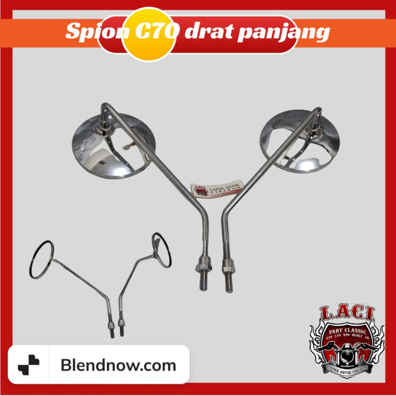 Honda C70 bekjul bektu Motocicleta Espelho Retrovisor Modelo original ...