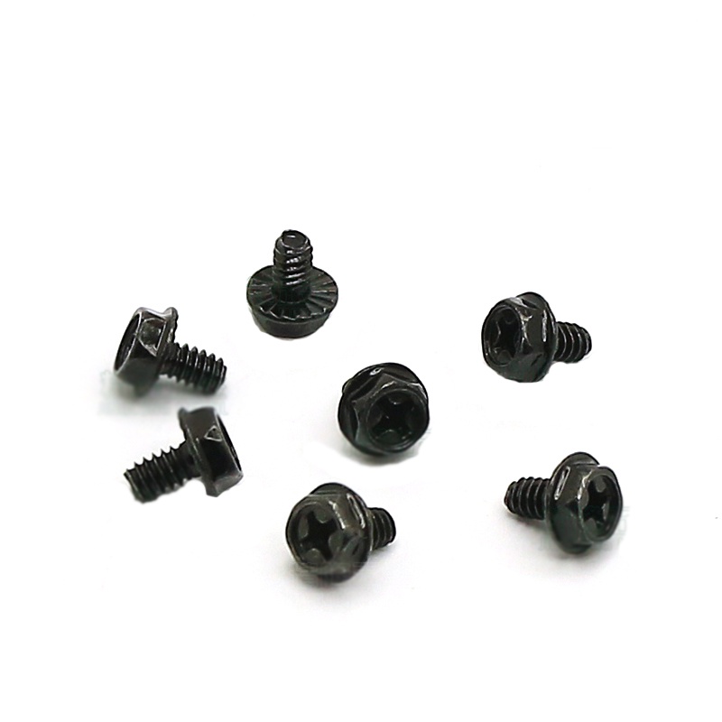 Kit 25 Parafusos Preto P/ Gabinete Computador Compativel Fonte e Hd ...