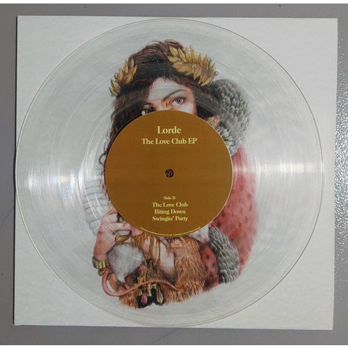 LP 10'' Lorde - The Love Club EP - Edição Limitada ( Clean Vinyl ...