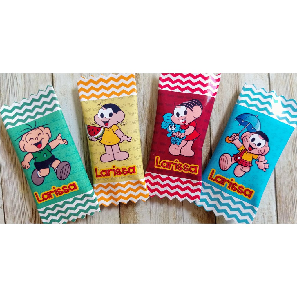 Bala personalizada turma da monica | Shopee Brasil