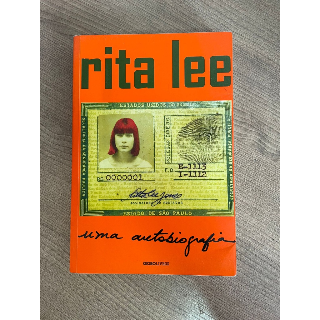 Livro Rita Lee Uma autobiografia | Shopee Brasil