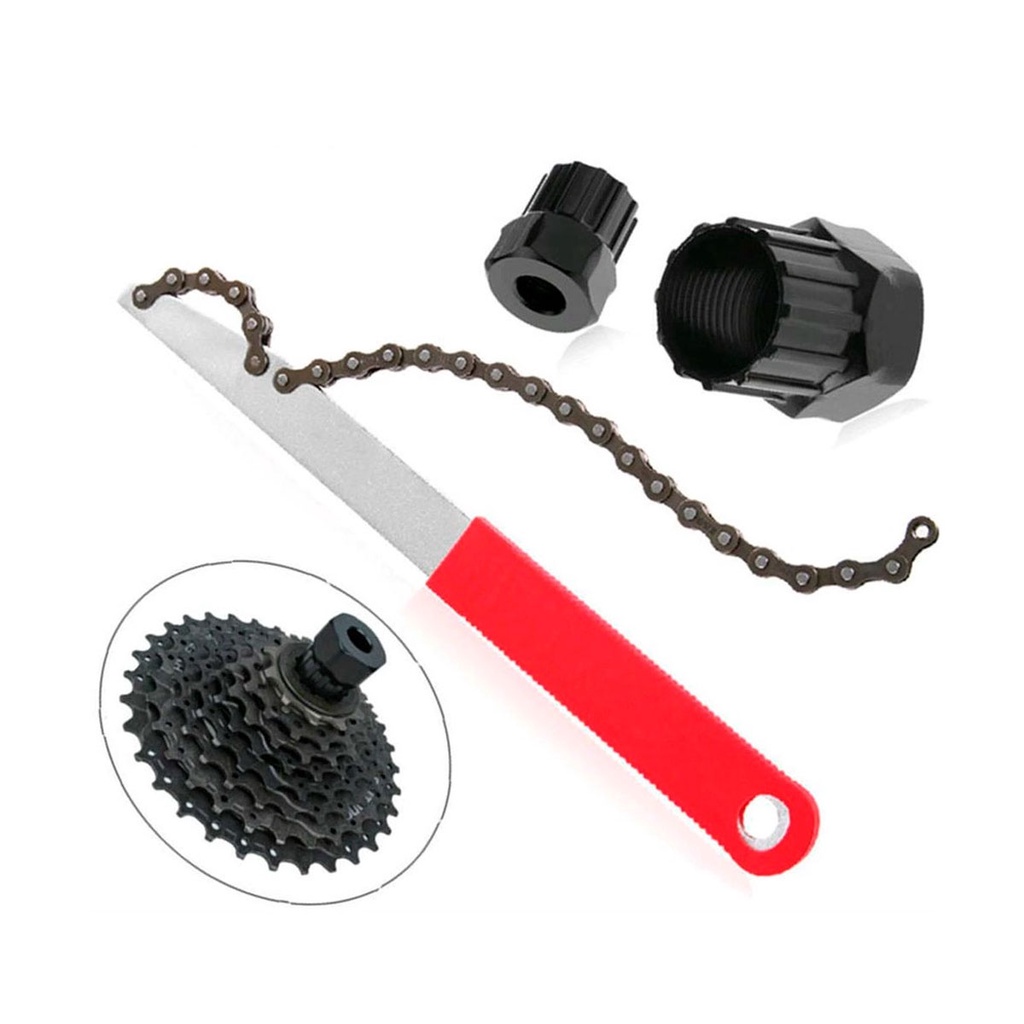 kit Chave Extrator Movimento Central Selado 34,7mm Kenli Preto + Chave Extratora de Cassete bike ...