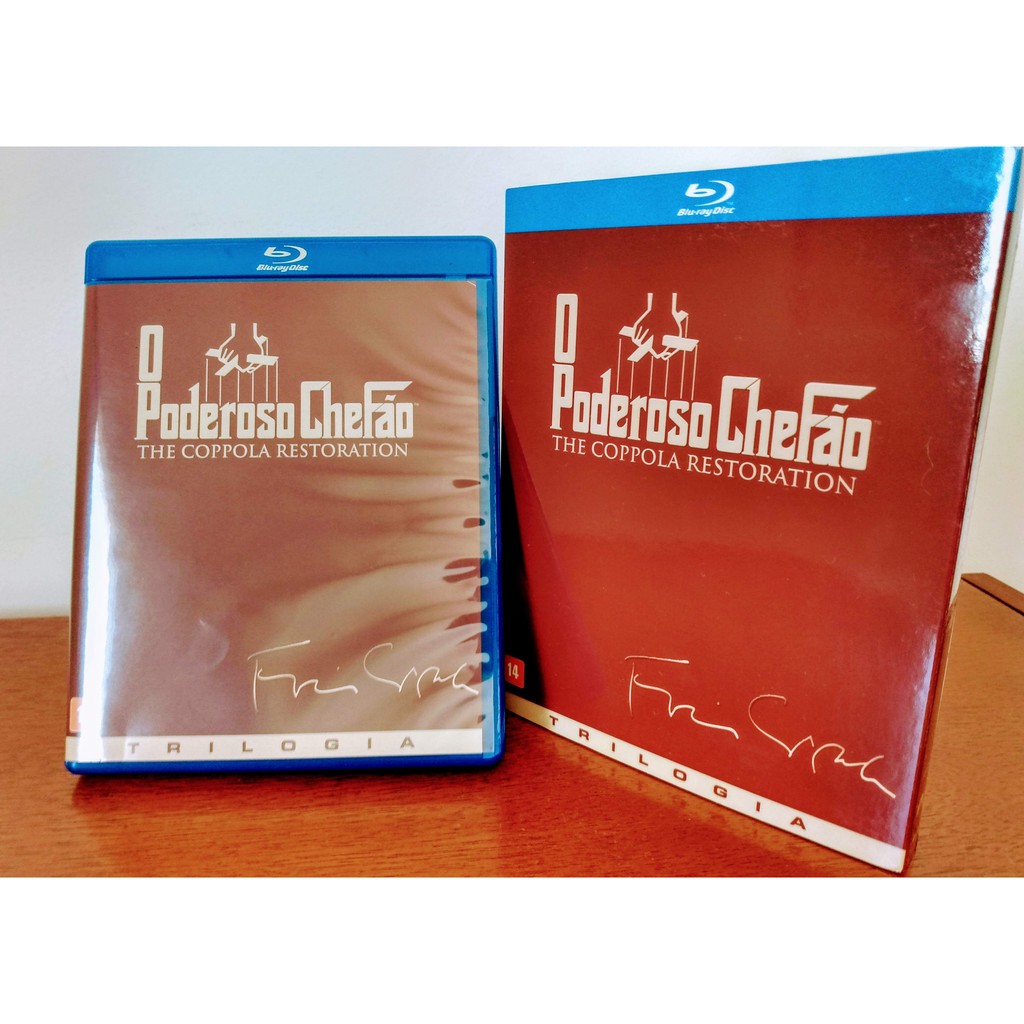 Trilogia O Poderoso Chefão - [Blu-ray] Collection | Shopee Brasil