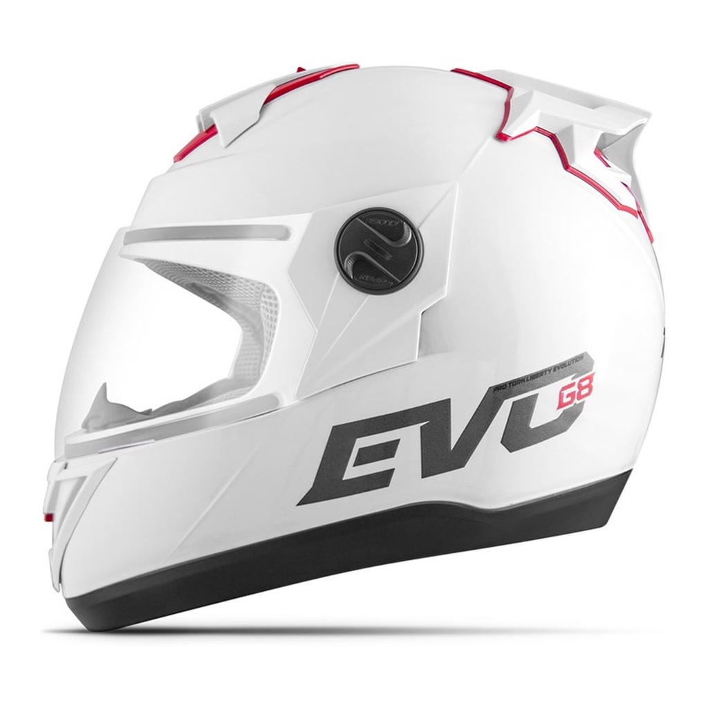 Capacete Para Moto Fechado Integral Pro Tork Evolution G8 Evo Solid ... Capacete Para Moto Fechado Integral Pro Tork Evolution G8 Evo Solid ...