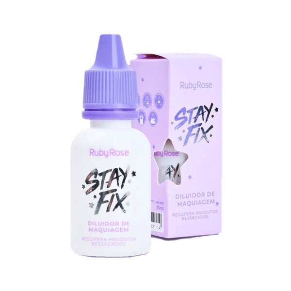 Diluidor De Maquiagem Ruby Rose Stay Fix Hb 581 | Shopee Brasil