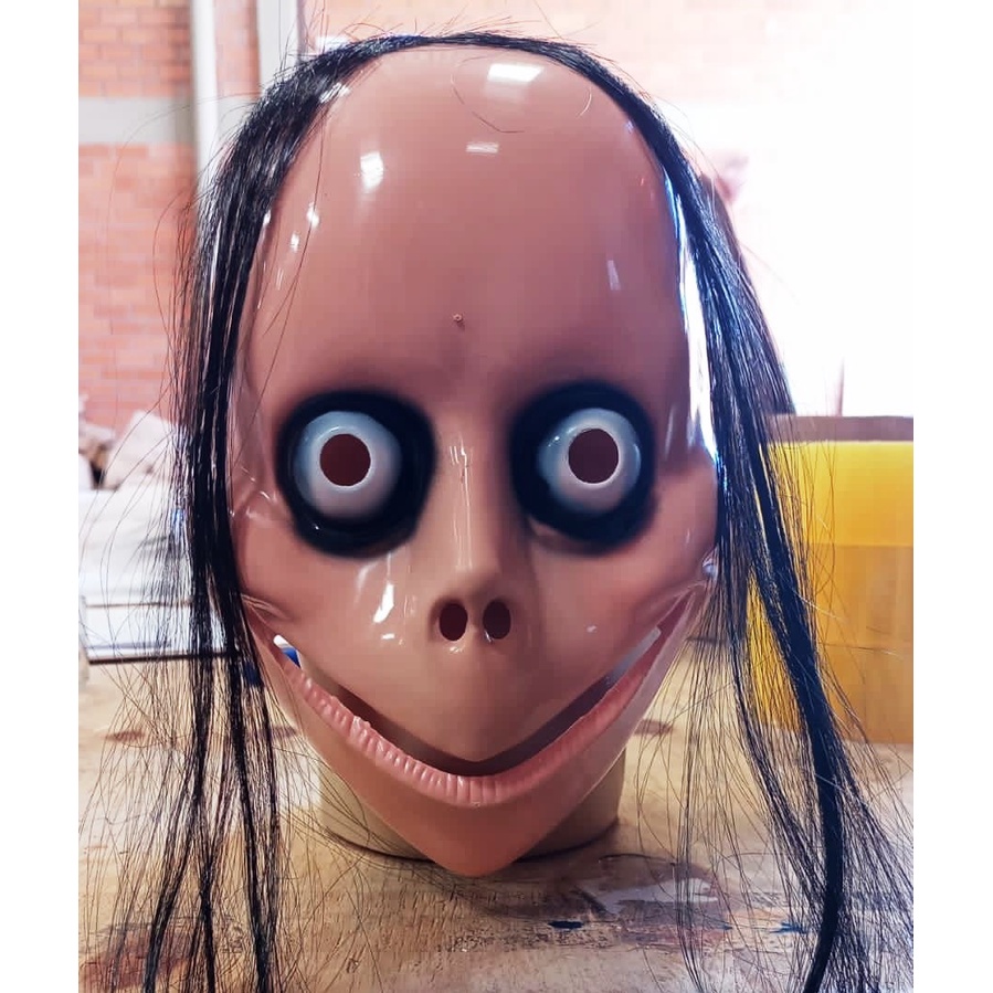 Máscara Momo Boneca Web Do Terror - Halloween E Cosplay | Shopee Brasil