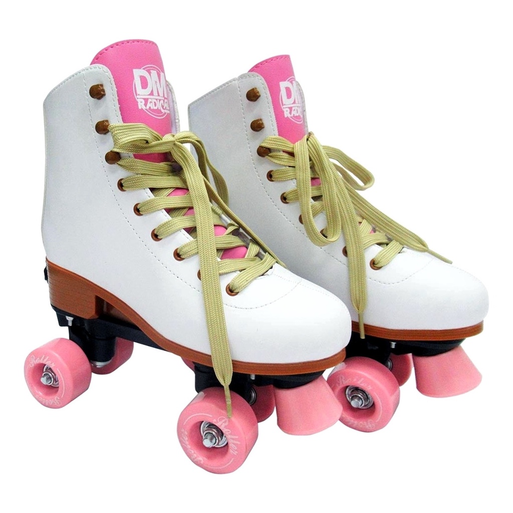 Patins 4 Rodas Classico Retro Lua Menina Roller Skate | Shopee Brasil