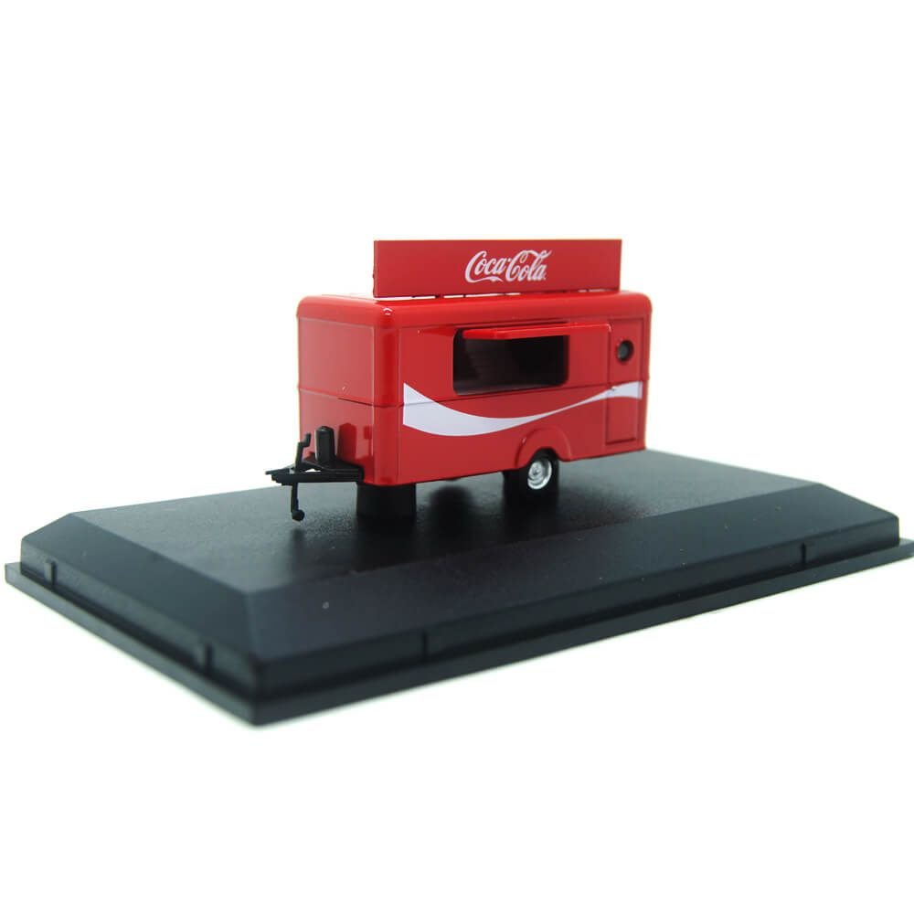 Miniatura Trailer Mobile Coca Cola 1/76 Oxford | Shopee Brasil