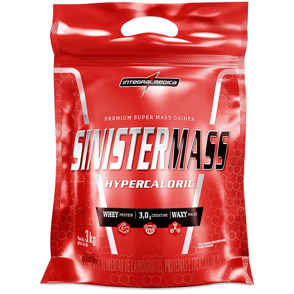 Sinister Mass - Hypercaloric - Sabor - Cookies - 3g Integralmedica ...