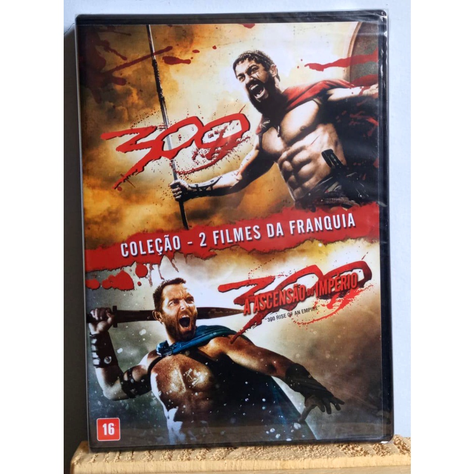 DVD 300 + 300 A Ascensão do Império - 2 Discos (Novo/Lacrado/Original ...