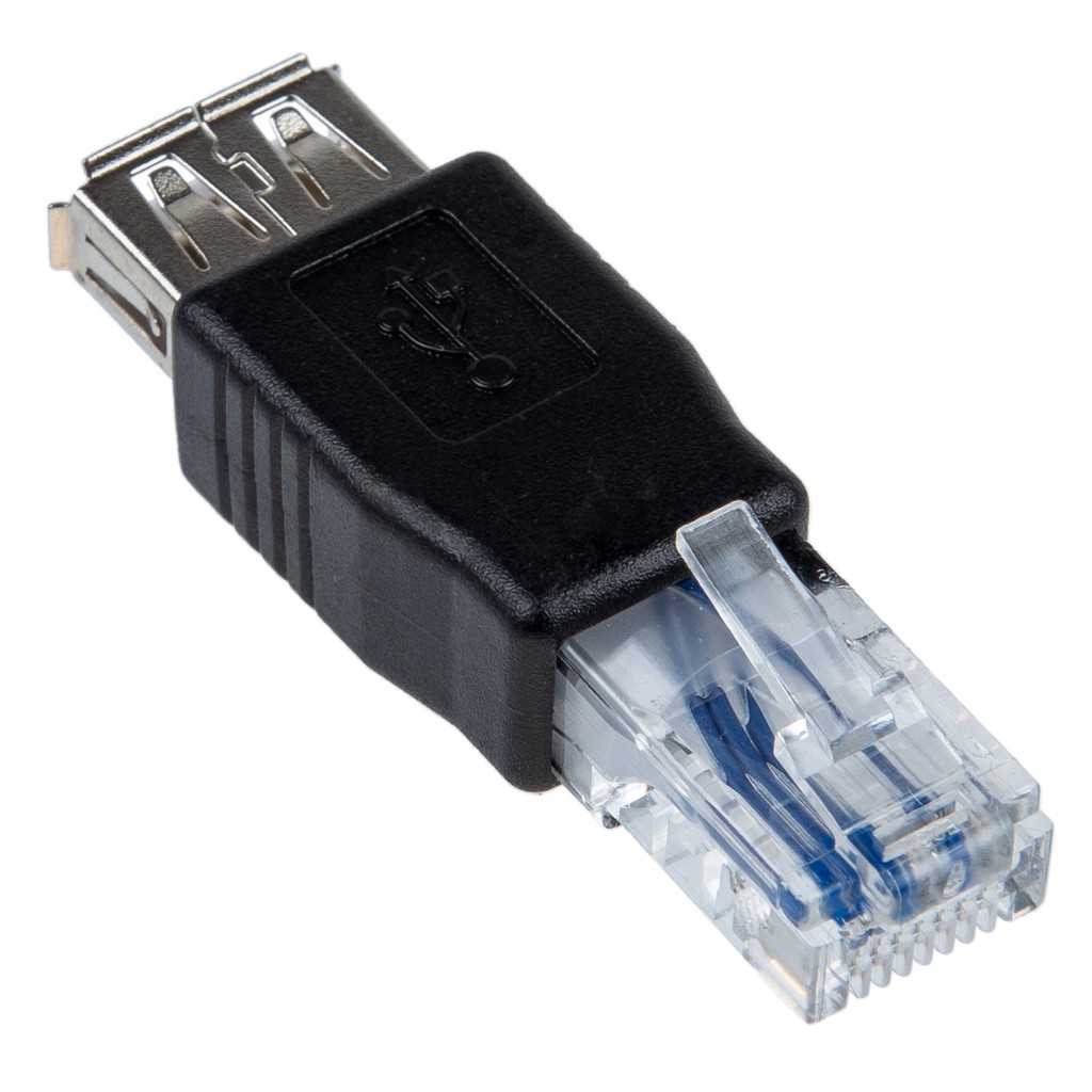 Adaptador Macho Ethernet Rj45 para USB Fêmea | Shopee Brasil