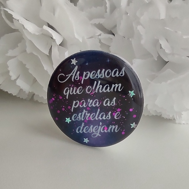 PopSocket ACOTAR - personalizado - livro - frase - Corte de Espinhos e ...