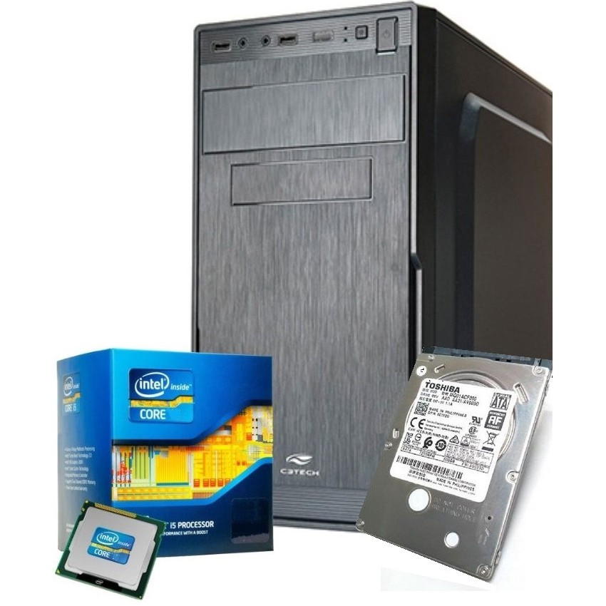 CPU HOME OFFICE CORE I3, 4GB, HD500 GB, GABINETE ATX | Shopee Brasil
