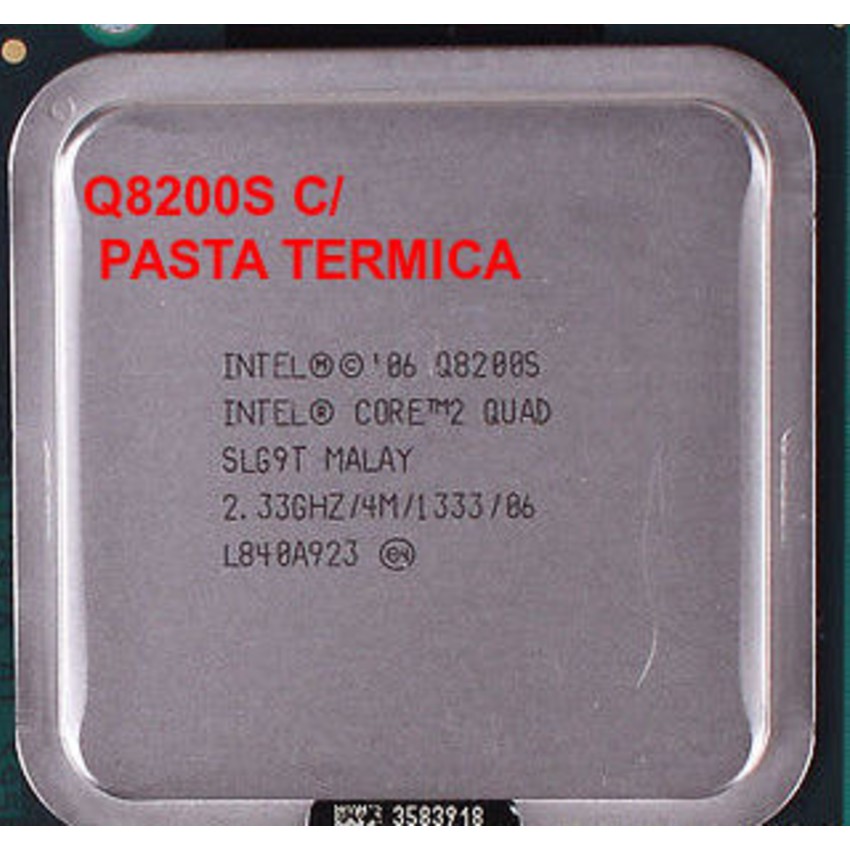 Processador Intel Core 2 Quad Q8200s 2.30g/4 M/65 W 100% semi-novo ...