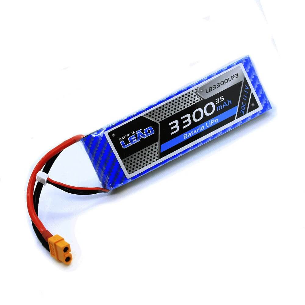 Bateria Lipo 11.1V/3S 3300mAh 30C/60C - XT60 Aeromodelo Drones Lanchas | Shopee Brasil