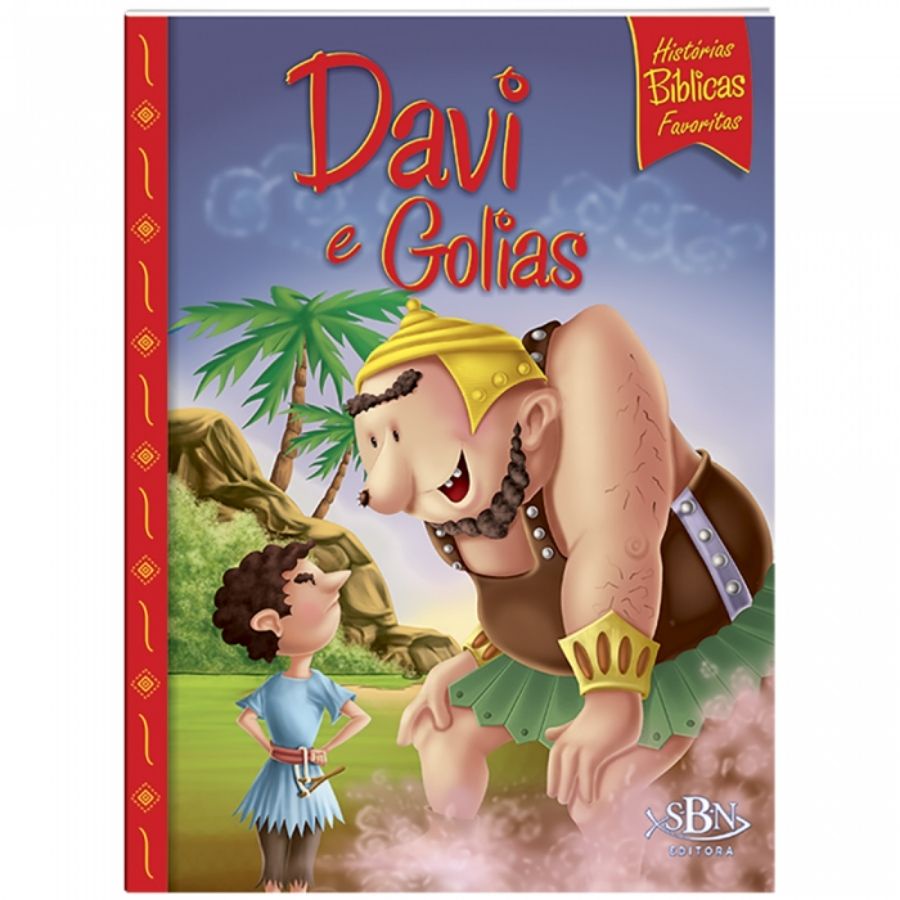 Livro Histórias Bíblicas Favoritas: Davi e Golias | Ilustrada Infantil ...
