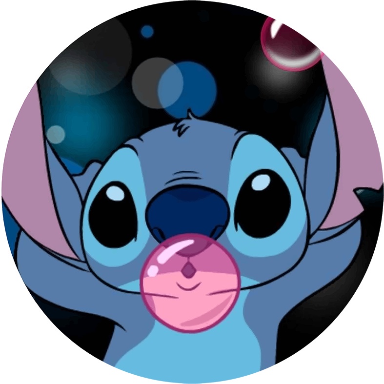 Painel Redondo Tecido Sublimado com/elástico Stitch 02 | Shopee Brasil