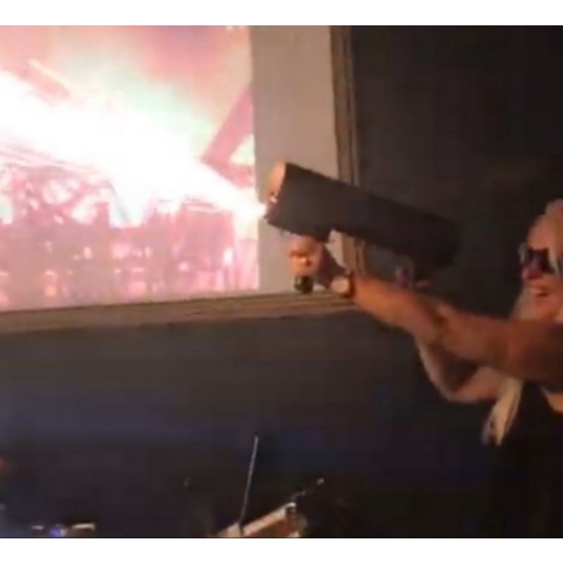 Máquina de Soltar Papel Picado Gerb Bazuka Foguinho Festa Dj Mc Show ...