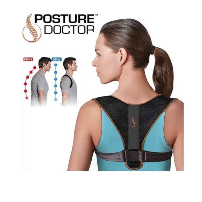 Corretor postural / Ajustável ombro, costas e coluna Posture Doctor ...
