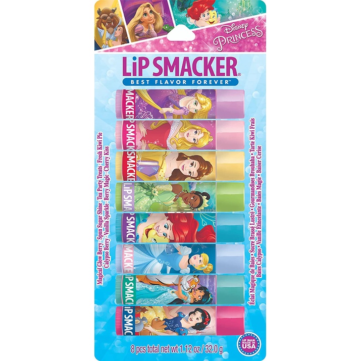 Kit Hidratante Labial Princesas Disney Lip Smacker | Shopee Brasil