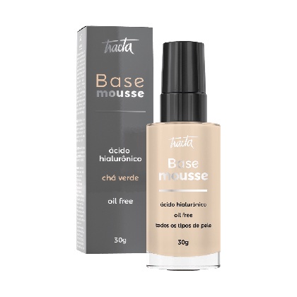 Base em Mousse Cor 01 - Tracta | Shopee Brasil
