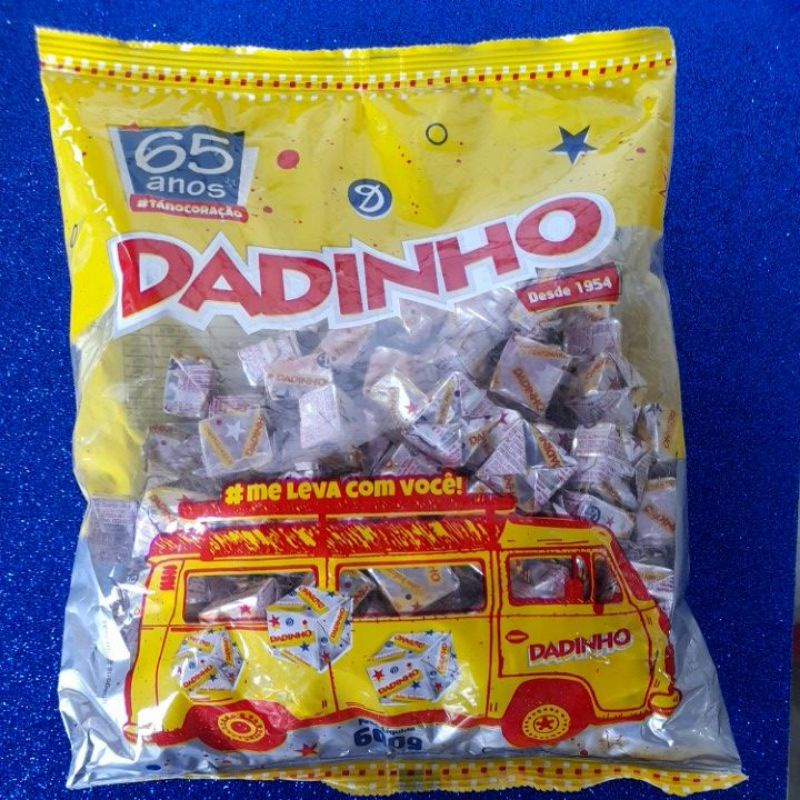 Bala masatigavel amendoins DADINHO Dizioli pacote 600 grs | Shopee Brasil