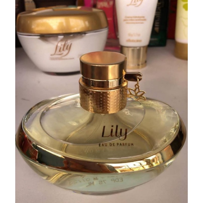 Lily Eau de Parfum 75ml - O Boticário. EMBALAGEM ANTIGA. | Shopee Brasil