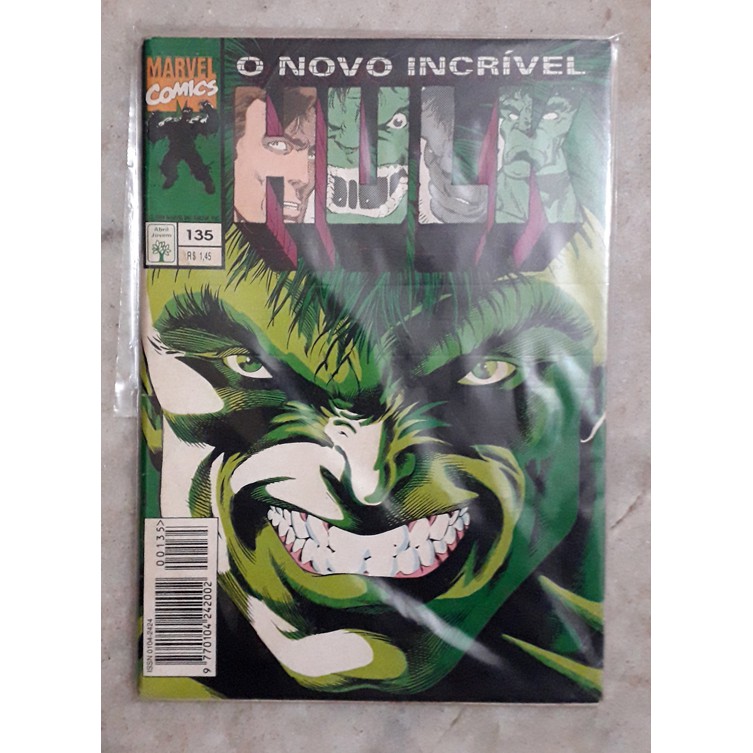 O Novo Incrível Hulk 135 Marvel Comics Quadrinhos Gibi Hq Homem de ...