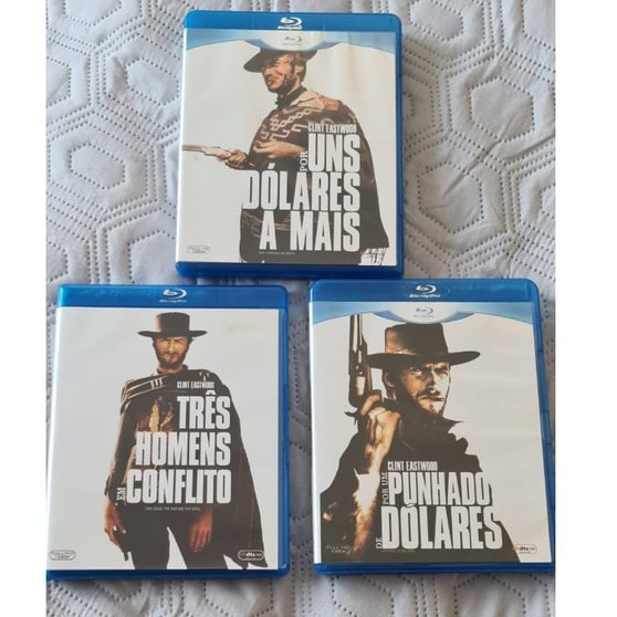 Um Punhado De Dolares Blu Ray Trilogia O Homem Sem Nome Da Kino
