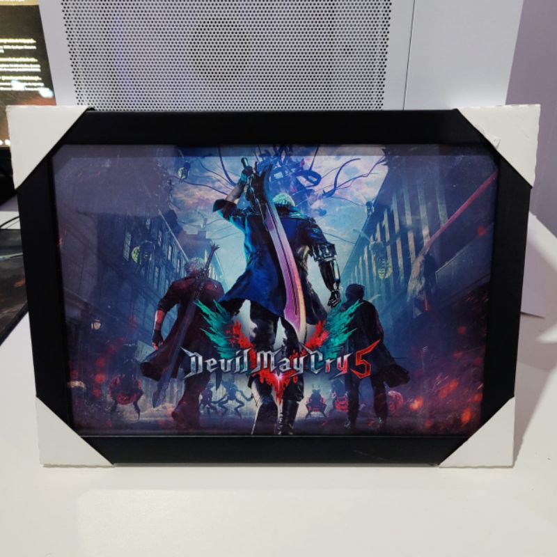 Quadro Devil May Cry COM VIDRO | Shopee Brasil