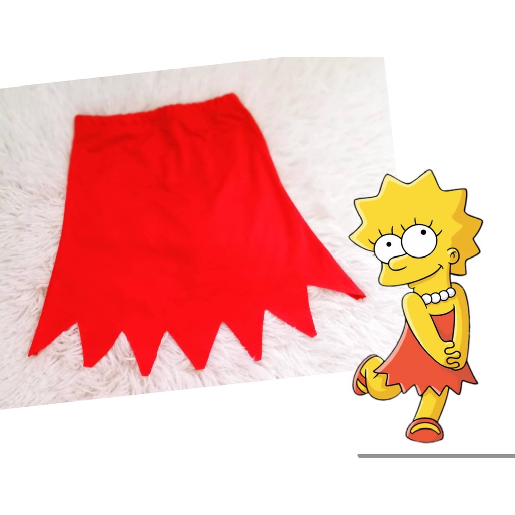 Fantasia infantil Lisa Simpson | Shopee Brasil